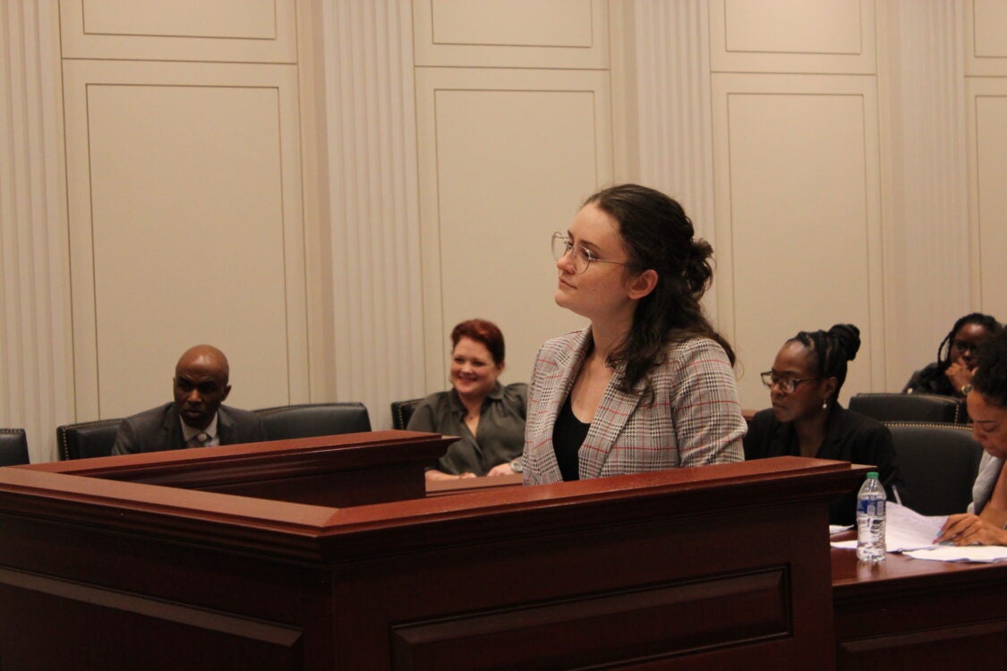 Paralegal Fellows Compete in Moot Court at GU Supreme Court Institute | Prisons and Justice ...