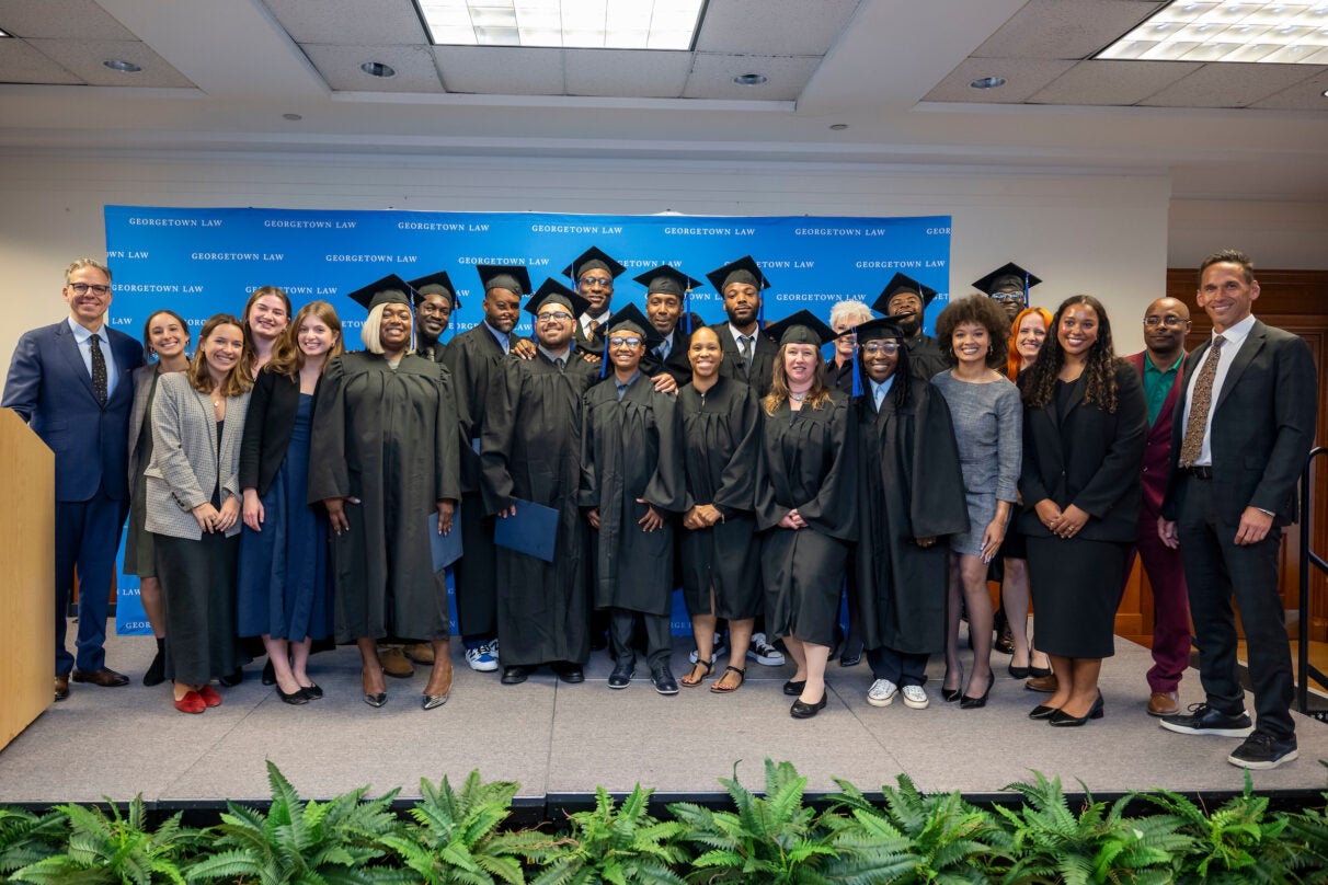 Celebrating the Fifth Cohort of the MORCA-Georgetown Paralegal Program | Prisons and Justice ...
